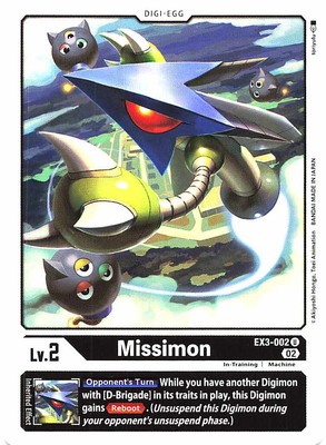 EX3-002 U Missimon Digi-Egg EX3-002 Digimon | eBay