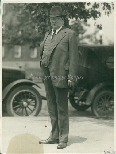 1924 James Eli Watson Sen, Rep Indiana G.O.P Majority Leader Politics ...