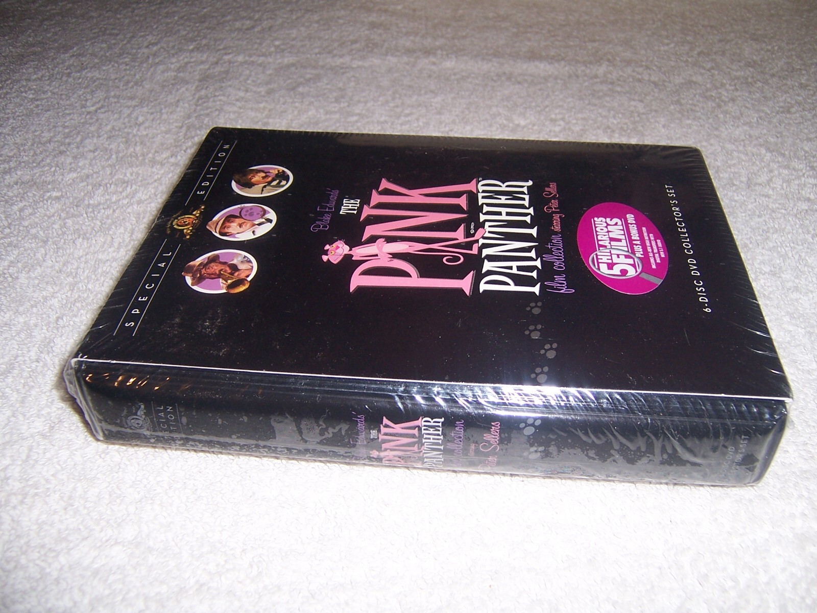 The Pink Panther Film Collection (DVD, 2004, 6-Disc Set) for sale ...
