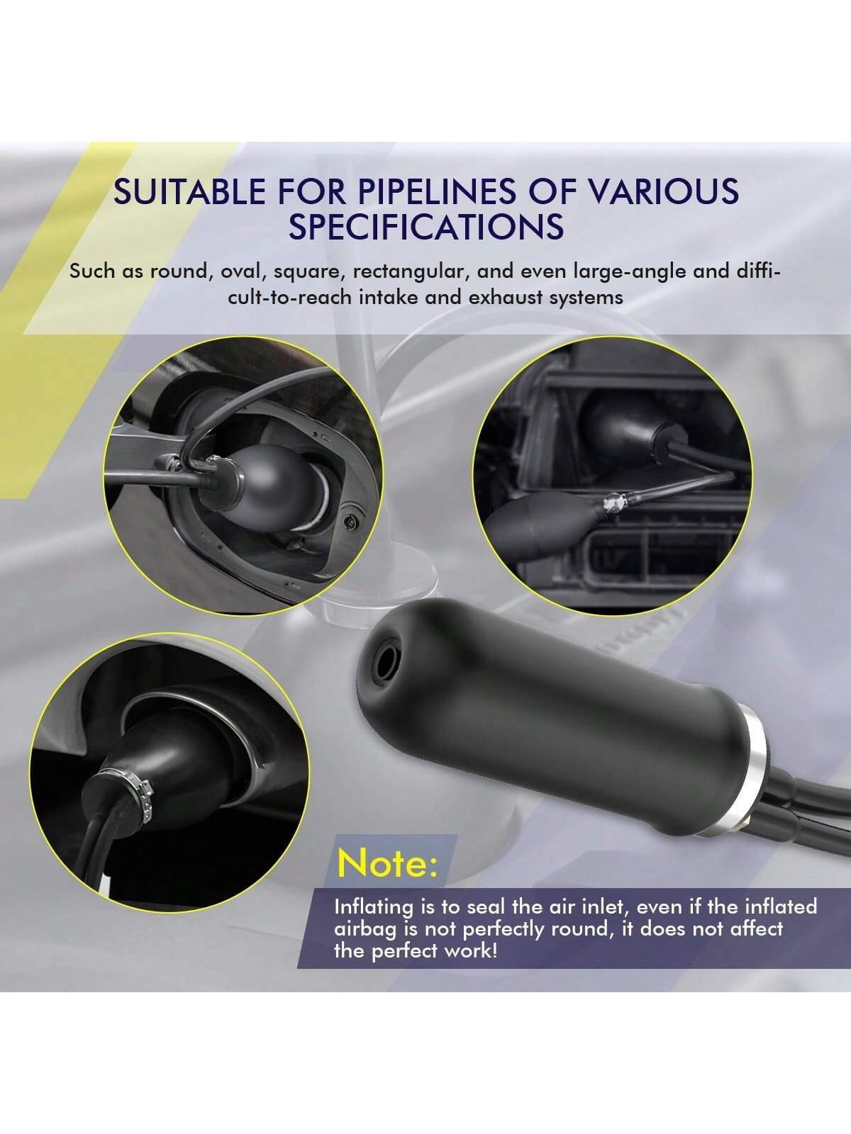 Universal Intake Adapter Easy Intake Adapter EVAP Smoke Machine Leak ...