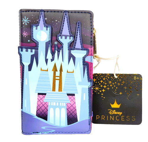 Loungefly Disney Princess Cinderella Castle and Carriage Flap Wallet | eBay