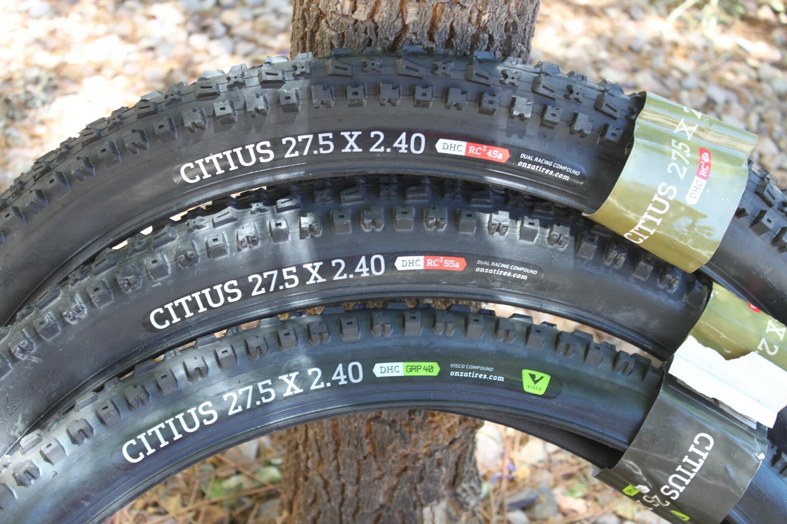 ONZA CITIUS DHC Freeride Downhill Tire Tubeles 27.5" x 2.40 27.5x2.4 ...