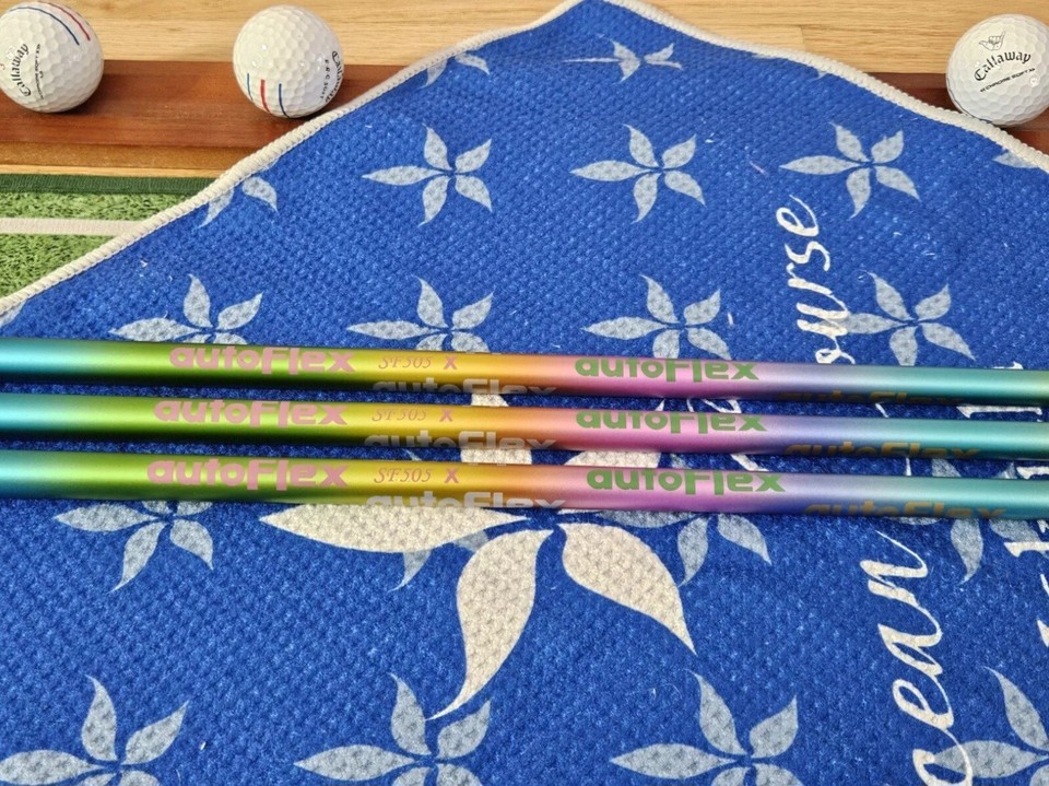 AutoFlex SF505X Rainbow 45” Graphite Driver Golf Shaft Callaway Adapter ...