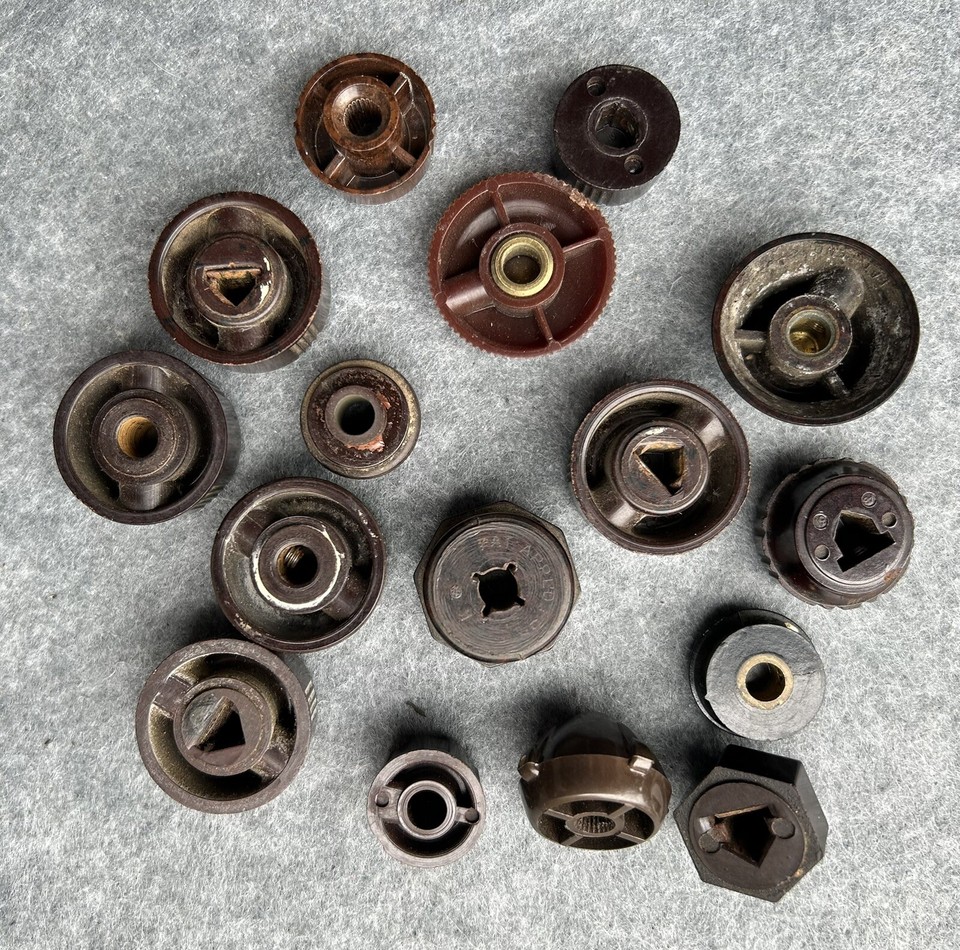 Mixed Lot of 55 Vintage Radio Control Knobs 1920s-1940s | eBay
