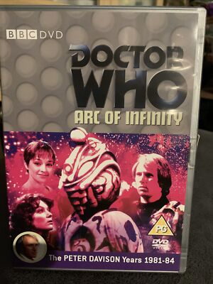 Doctor Who: Arc of Infinity DVD Peter Davison (Omega) Cert PG | eBay