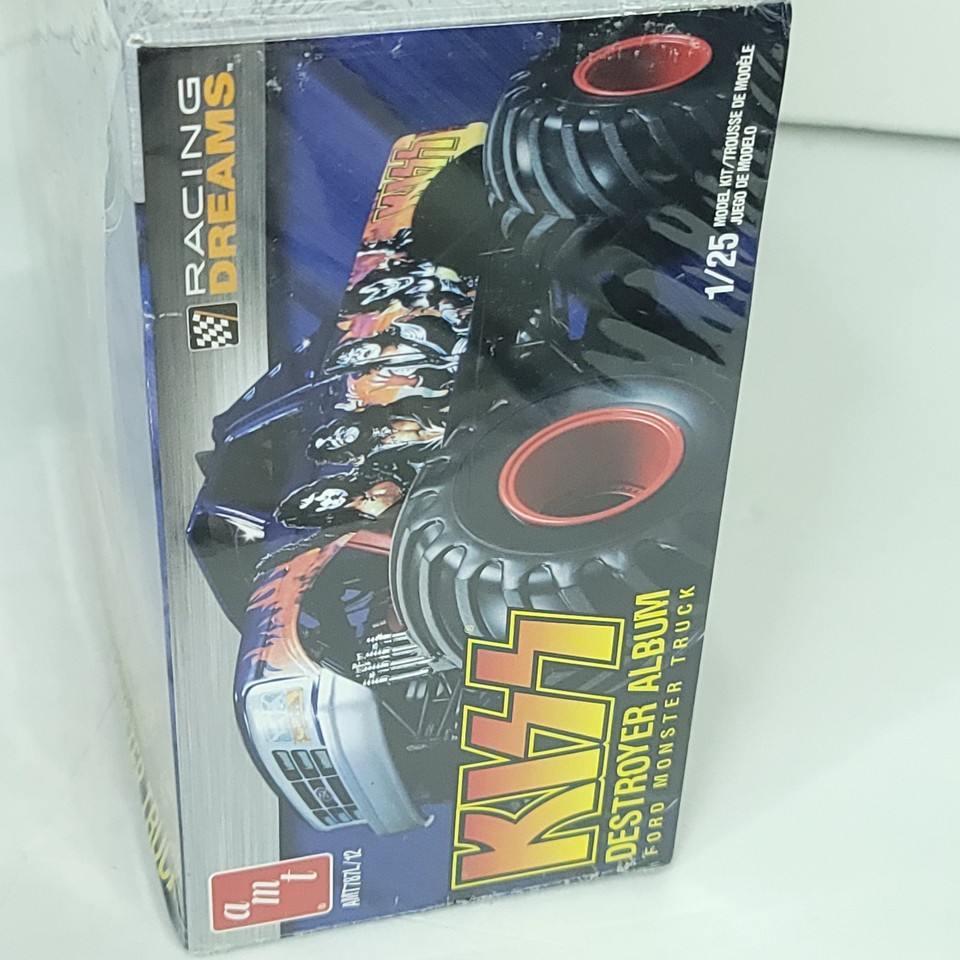 KISS Destroyer Album AMT 1/25 Scale Monster Truck Model Kit AMT787L/12 ...