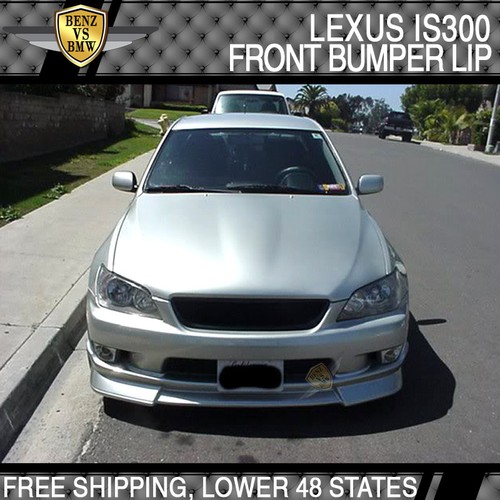 Fit 01-05 Lexus IS300 IK Style PU Front Bumper Lip Spoiler | eBay