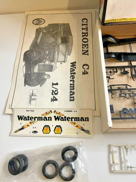 #634 - HELLER CITROEN C4 WATERMAN 1:24 AUTOMOTIVE MODEL KIT #703 - NIOB ...