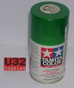 Tamiya 85020 ts-20 spray paint kit metallic green for model 100ml | eBay