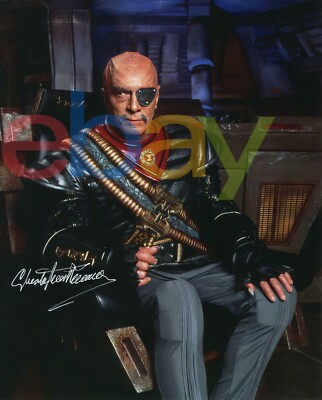 CHRISTOPHER PLUMMER SIGNED AUTOGRAPH 8X10 PHOTO - GENERAL CHANG STAR ...