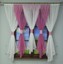 BEAUTIFUL READY MADE LARGE NET CURTAIN - DIFFERENT COLOURS | eBay