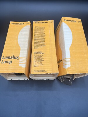 3 Lumalux High Pressure Sodium 70W Bulb Lamp Sylvania LU70 NOS | eBay
