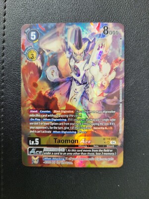Digimon TCG - Taomon ACE [BT19-037] (Alternate Art) Near Mint Foil | eBay