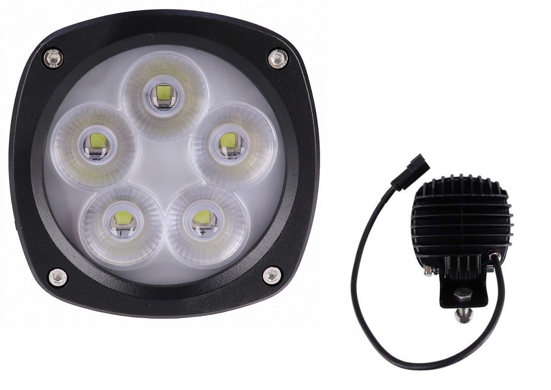 Compact Industrial Flood Beam LED Light for John Deere Backhoe Loader ...