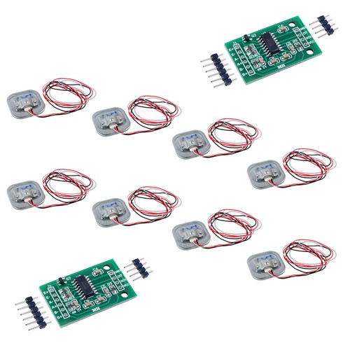 8pcs Load Cell 50kg Weight Sensor Half Bridge Strain Gauge Human Body ...