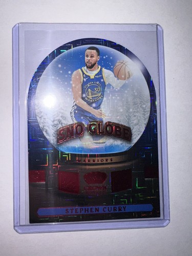 Stephen Curry SNO GLOBE PRIZM ASIA RED Die Cut Card 2023 Crown Royale ...