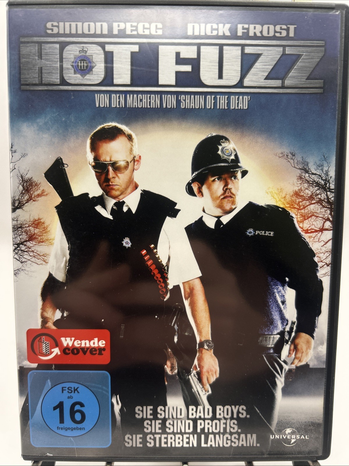 Hot Fuzz DVD | Simon Pegg Nick Frost | Kultkomödie Action Comedy ...