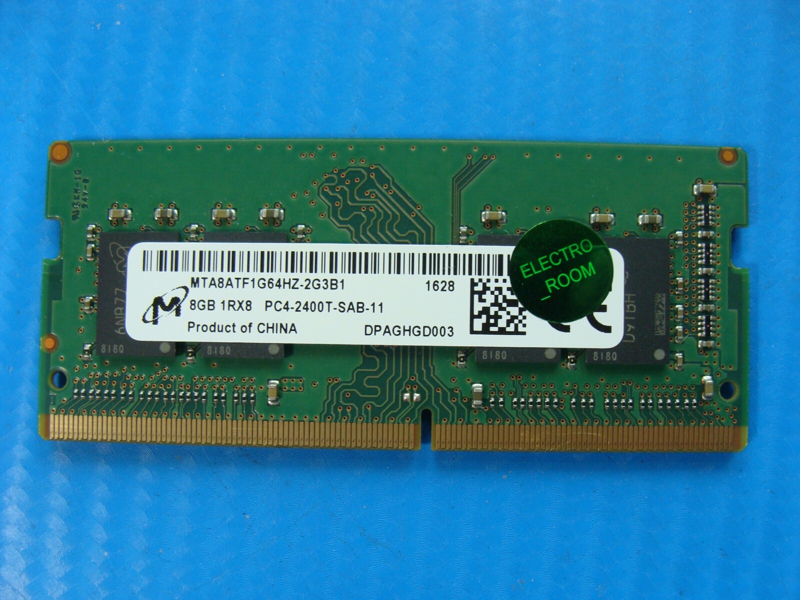 HP 27-a127c Micron 8GB 1Rx8 PC4-2400T Memory RAM SO-DIMM MTA8ATF1G64HZ ...