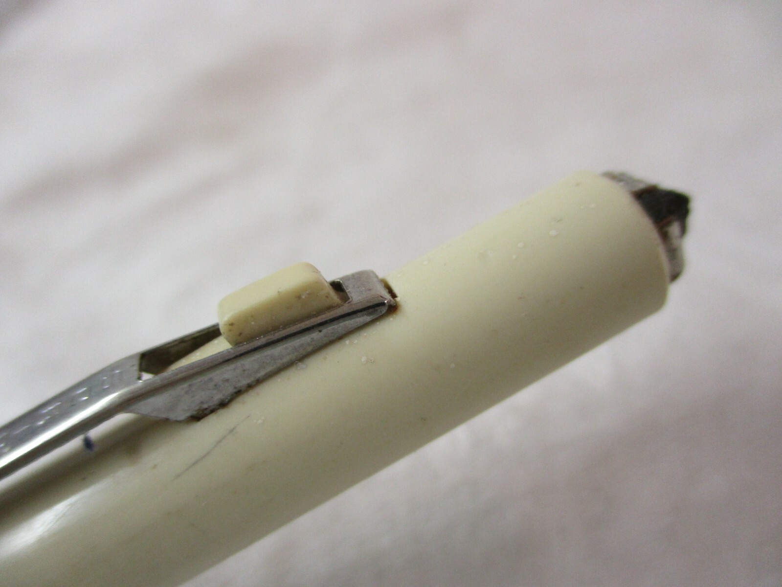 Vintage USA Scripto Erasable cream Ballpoint Pen | eBay