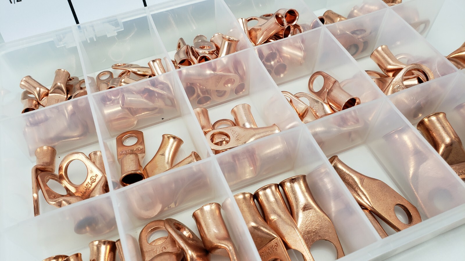 Mize Wire 100 Pc Copper Lug Assortment 6GA - 2/0 GA Made in USA Free ...