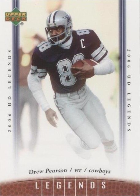 2006 UD Legends - #29 Drew Pearson for sale online | eBay