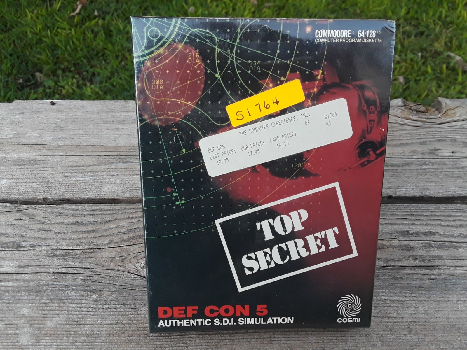 Def Con 5: Authentic S.D.I. Simulation (Commodore 64/128, 1987) for ...