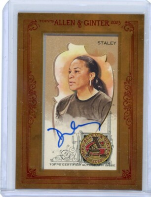 2023 Topps Allen and Ginter Mini Framed Autograph #MA-DS Dawn Staley | eBay