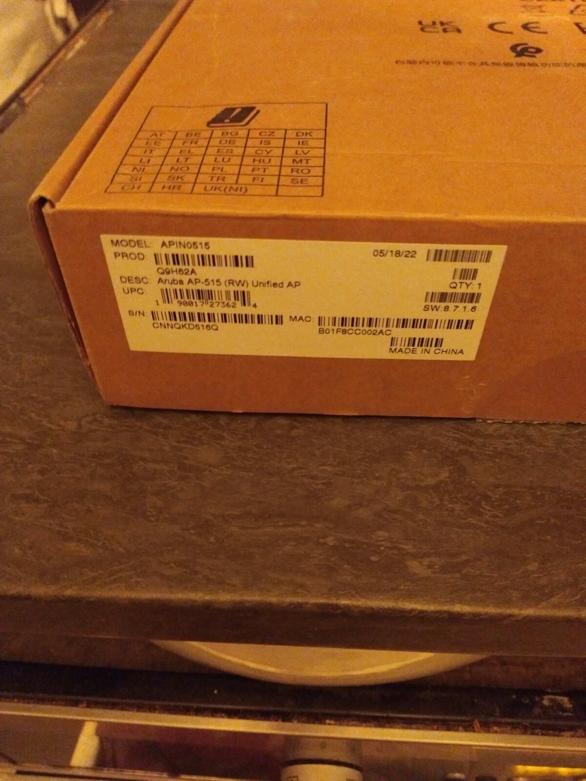 Antenne Wifi Aruba AP-515-RW (Q9H62A) | eBay