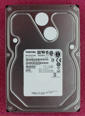 MK1002TSKB - Toshiba 1TB 3Gbs 64Mb 7.2K 3.5 inch SATA II Hard Drive ...