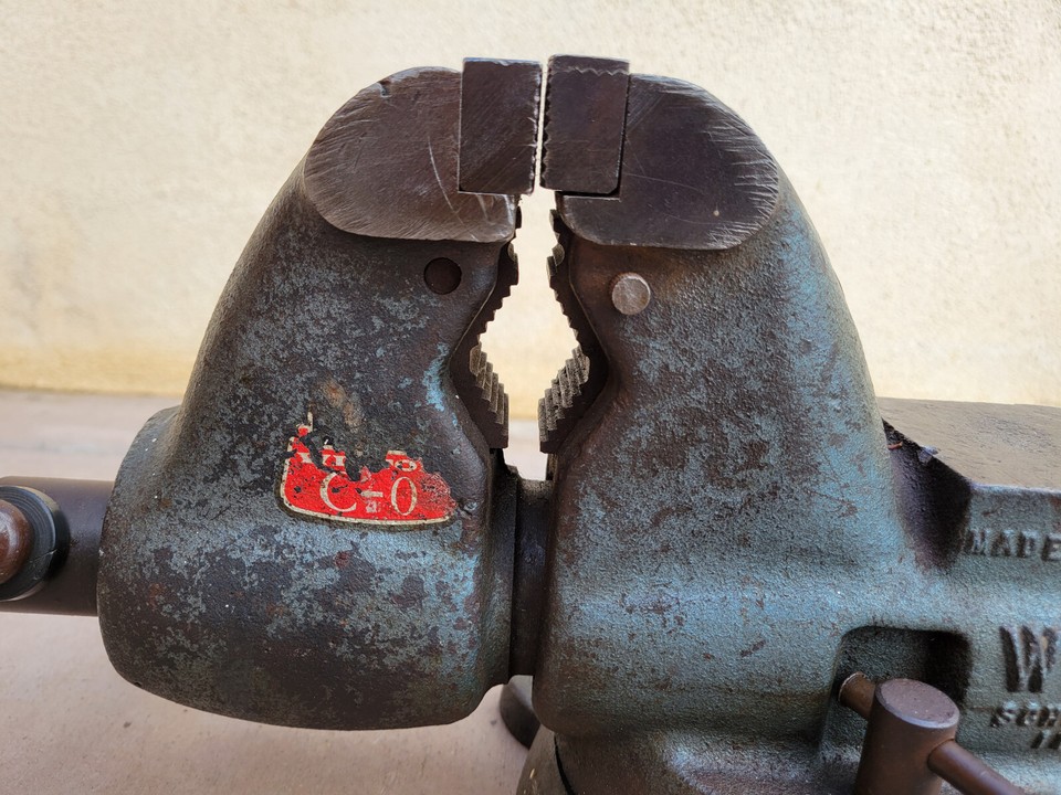 Wilton 3-1/2" C-O Bullet Vise w/ Swivel Base Schiller Park, IL Bench ...