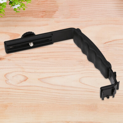 Dual Hot Shoe Flash Bracket L Bracket for 120 Or 135 Camera DV Camera ...