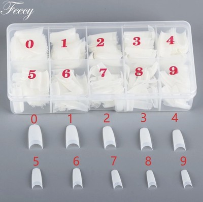 500pcs Acrylic Fake Nail Tips | eBay UK