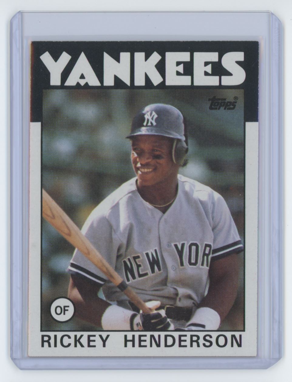 1986 Topps Rickey Henderson Baseball Card #500 | eBay