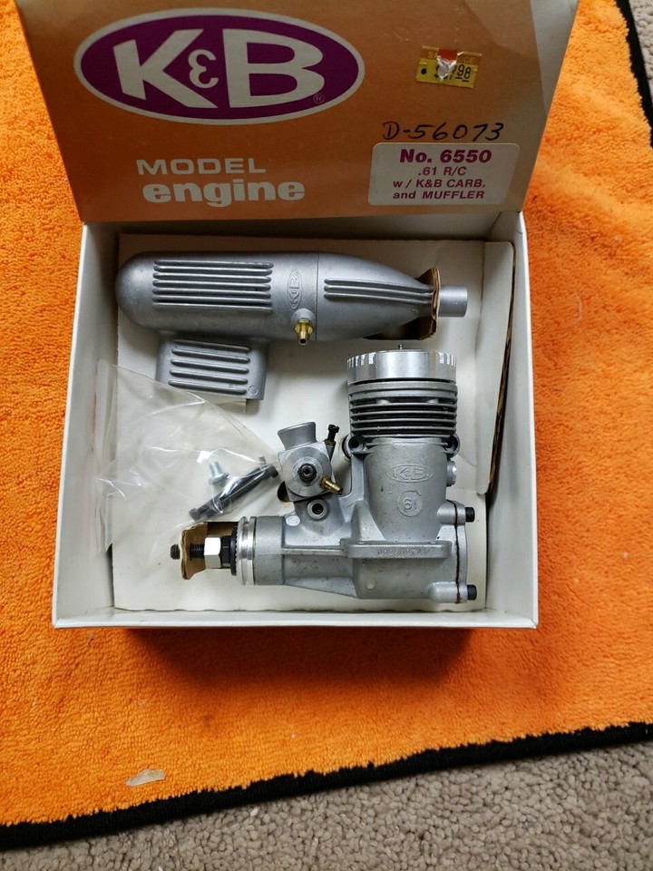 K&B Engine - K&B 61 RC w/K&B carb and muffler - no. 6550 - New | eBay