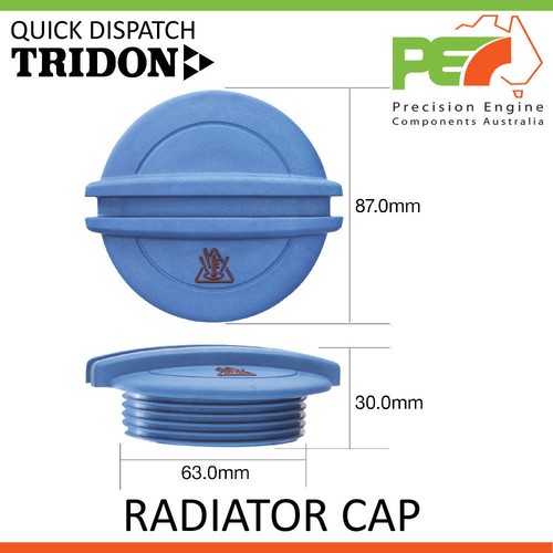 New * TRIDON * Radiator Cap For Skoda Octavia 2.0 TDi 2.0L BKD 4 Cyl ...