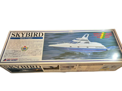 ABC Hobby RC engine boat Super Sky Bird Racing Boat Vintage New | eBay
