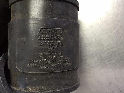 105622 Fernco 1056-22 Flexible Coupling 2" to 2" Coupler CI/PL QTY of ...