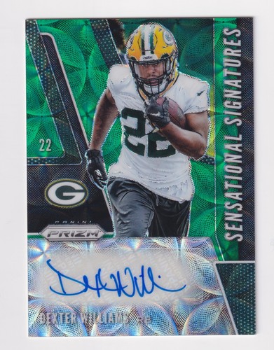 2019 Panini Prizm - Sensational Signatures Dexter Williams #SE-DEW ...