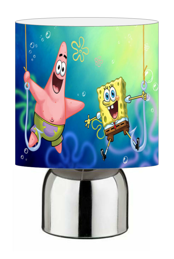 SPONGEBOB SQUARE PANTS choose from Light Shade, Touch Lamp or Both | eBay