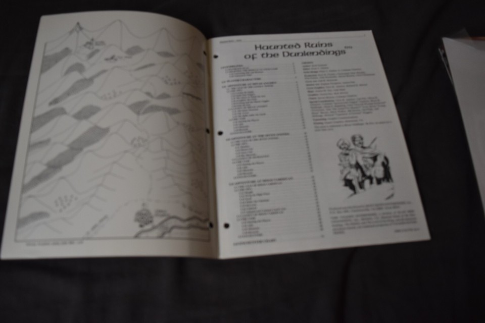 MERP Haunted Ruins of the Dunlendings Adventure Module - ICE 8101 | eBay