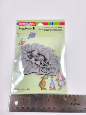 Stampendous House Mouse Stamp Sunflower Smile Cling Mount Stamp Retired ...