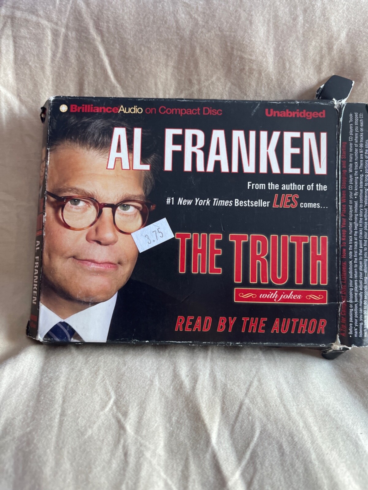 Shelf199 Audiobook~The truth - Al franken- unabridged- 8 CDs | eBay