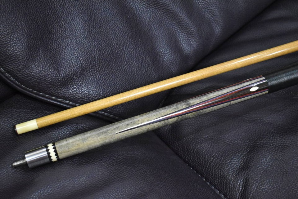 Vintage Cue Ada-Chi Adarch Petal Inlay Used, Custom, Pool/billiard cue ...