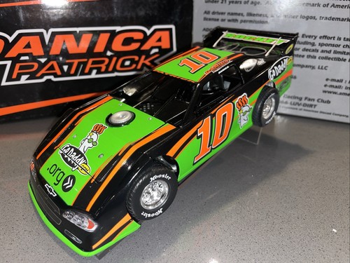 #10 Danica Patrick AUTOGRAPHED Godaddy.com Prelude Dirt Late Model 1/24 ...