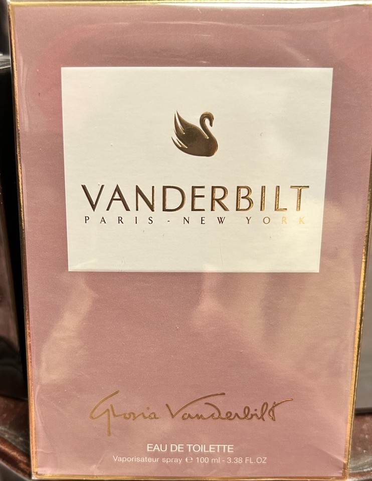 🦢 VANDERBILT by GLORIA VANDERBILT Perfume EDT Spray 3.38 oz NEW SEALED ...