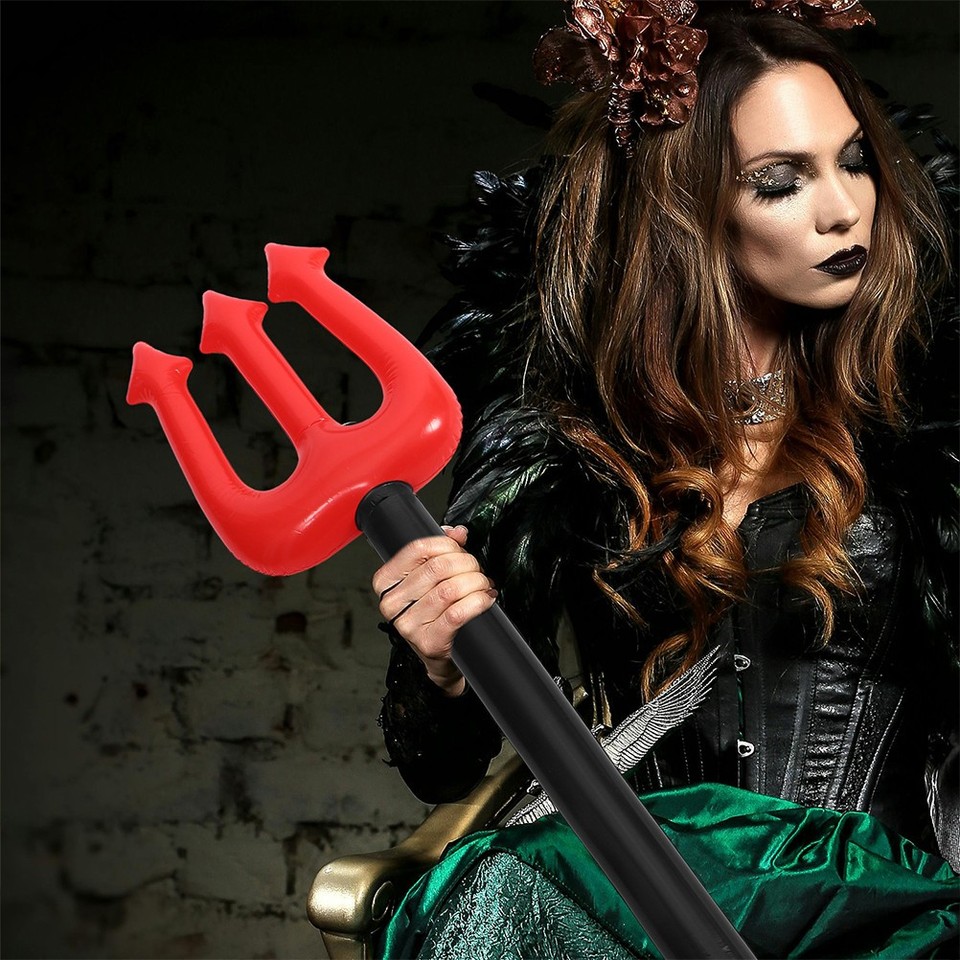 2 Pcs Devil Costume Accessories Demon Halloween Inflatable Props | eBay ...