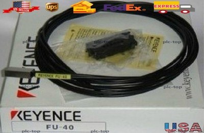KEYENCE FU-40 Fiber Optic Sensor Built-in M4 Temperature Reflection ...