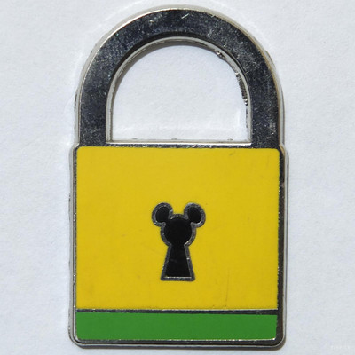 Disney Pin Pluto Dog PWP Lock Mickey Mouse head icon keyhole Collection ...