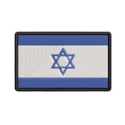 ISRAEL FLAG PATCH Star of David JEWISH ISRAELI embroidered Jerusalem IRON-ON | eBay