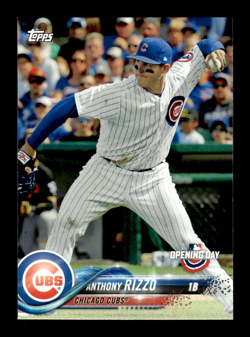 2018 Topps Opening Day Anthony Rizzo #6 | eBay